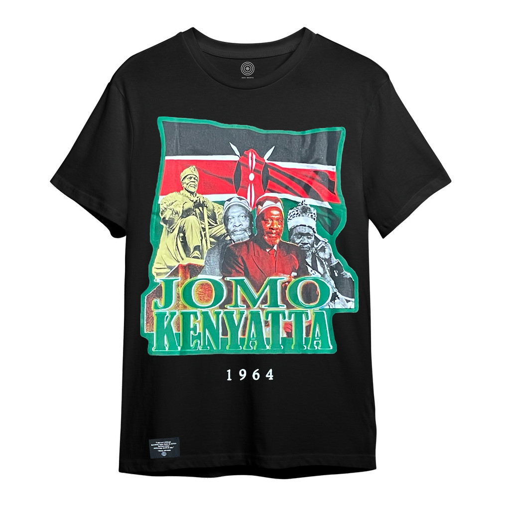Jomo Kenyatta Screen Print T Shirt – Ade Dehye